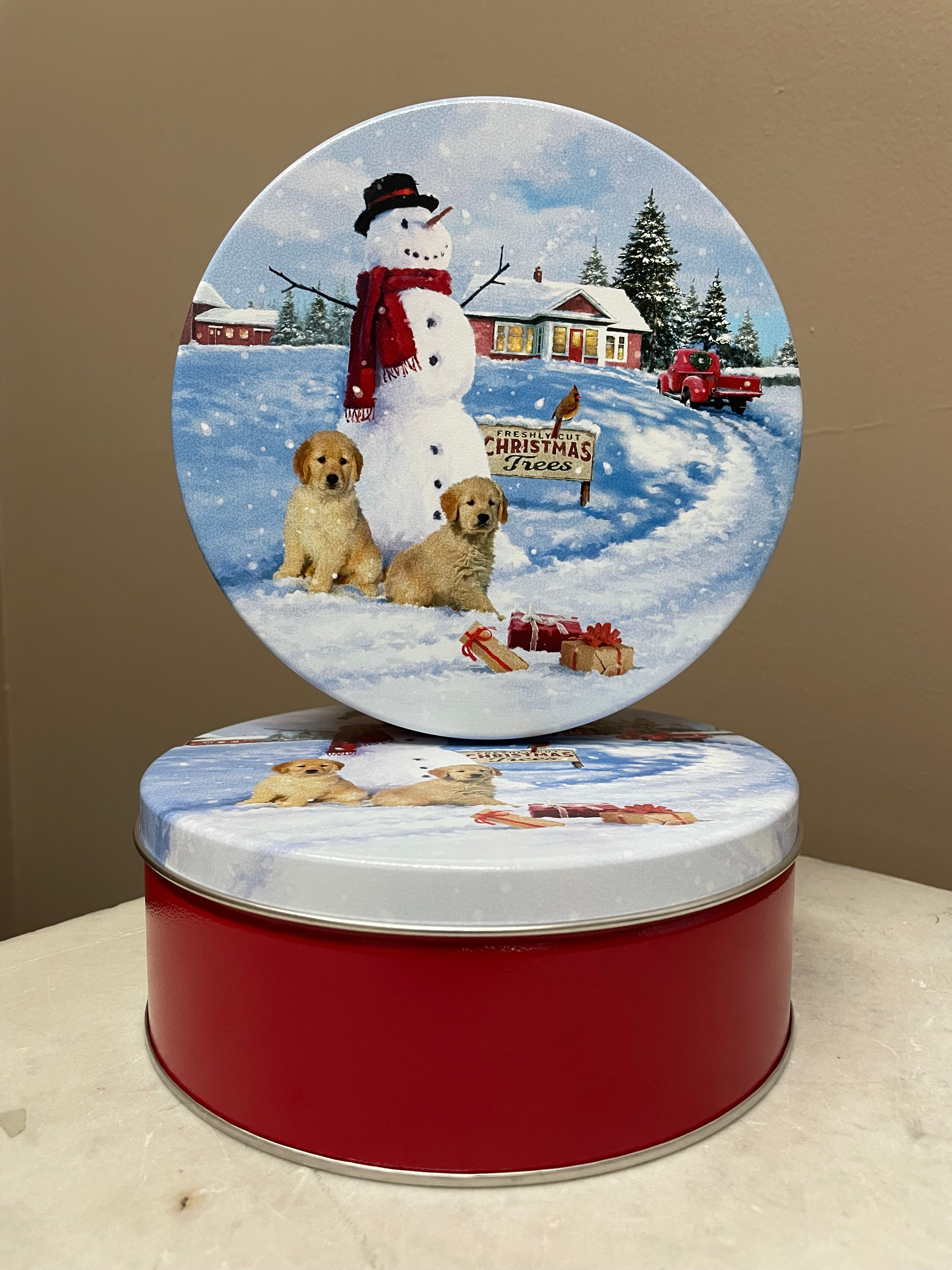 Snowman with Labs - 16 oz – Mom Blakeman's Candy